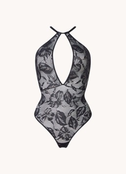 Aubade Boîte à Désir Twist And Love stringbody van kant met lurex ...