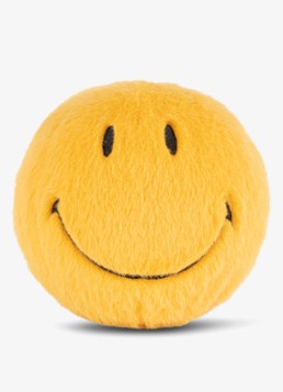 Bon Ton Toys Smiley Fuzzy knuffel 13 cm • Geel • de Bijenkorf