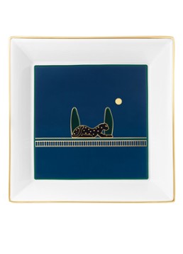 Cartier Panthère de Cartier trinket tray van Limoges porselein, medium ...