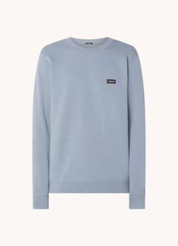 Denham Sweater met logo • Blauwgrijs • de Bijenkorf