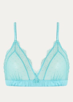Love Stories Love Lace bralette met kant • Blauw • de Bijenkorf