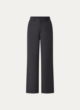 Neo Noir Emmet high waist loose fit pantalon met krijtstreep ...