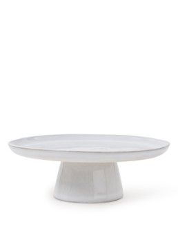 Nosse Ceramics Svelte taartplateau 22,5 cm • Lichtgrijs • de Bijenkorf