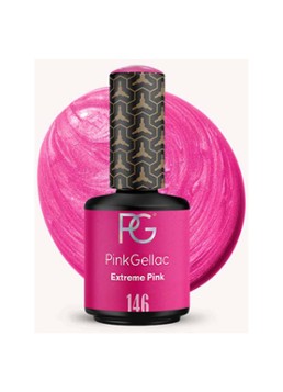 Pink Gellac 146 Extreme Pink - gel nagellak • 146 Extreme Pink • de ...