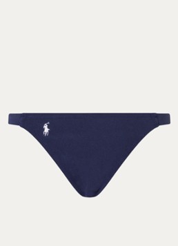 Ralph Lauren Devin bikinislip van badstof met logoborduring ...