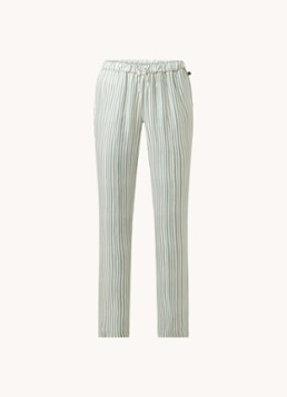 Rituals The Ritual Of Jing pyjamabroek met streepprint en lurex • Groen ...