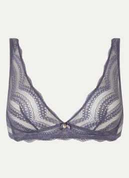 Sam Friday Celine bralette van kant • Antraciet • de Bijenkorf