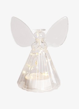Sirius Iris Angel lichtfiguur met LED verlichting 14 cm • Transparant ...