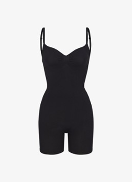 SKIMS Seamless Sculpt low back corrigerende body • Zwart • de Bijenkorf