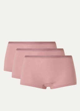 Sloggi Go Daily shorty in 3-pack • Oudroze • de Bijenkorf