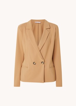 Studio Anneloes Sensa double-breasted blazer van travelstof met ...