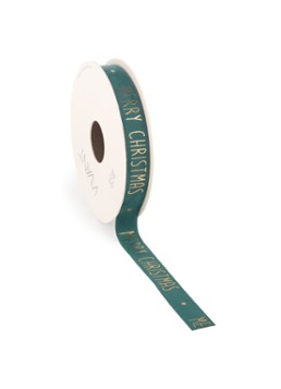 Vivant Vellu Christmas lint 5 meter x 15 mm • Petrol • de Bijenkorf