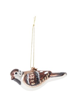 Vondels Mus Vogel kersthanger 5 cm • Multicolor • de Bijenkorf