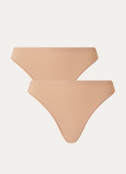 Wolford Individual Seamless string in 2-pack • Beige • de Bijenkorf