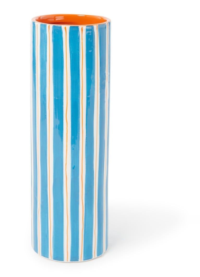 &Klevering Ray vaas 23,5 cm • Blauw • de Bijenkorf