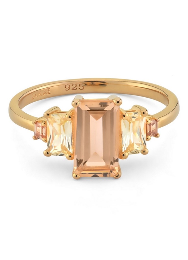 24Kae Sunset ring verguld 12435Y • Goud • de Bijenkorf