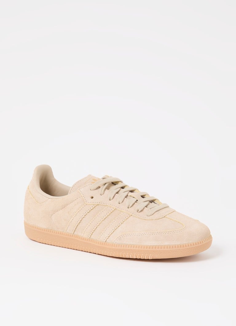 Adidas Samba OG sneaker van suède • Beige • de Bijenkorf