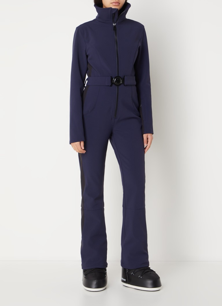 Airforce Mount Fuji straight fit softshell skipak met ceintuur • Blauw ...