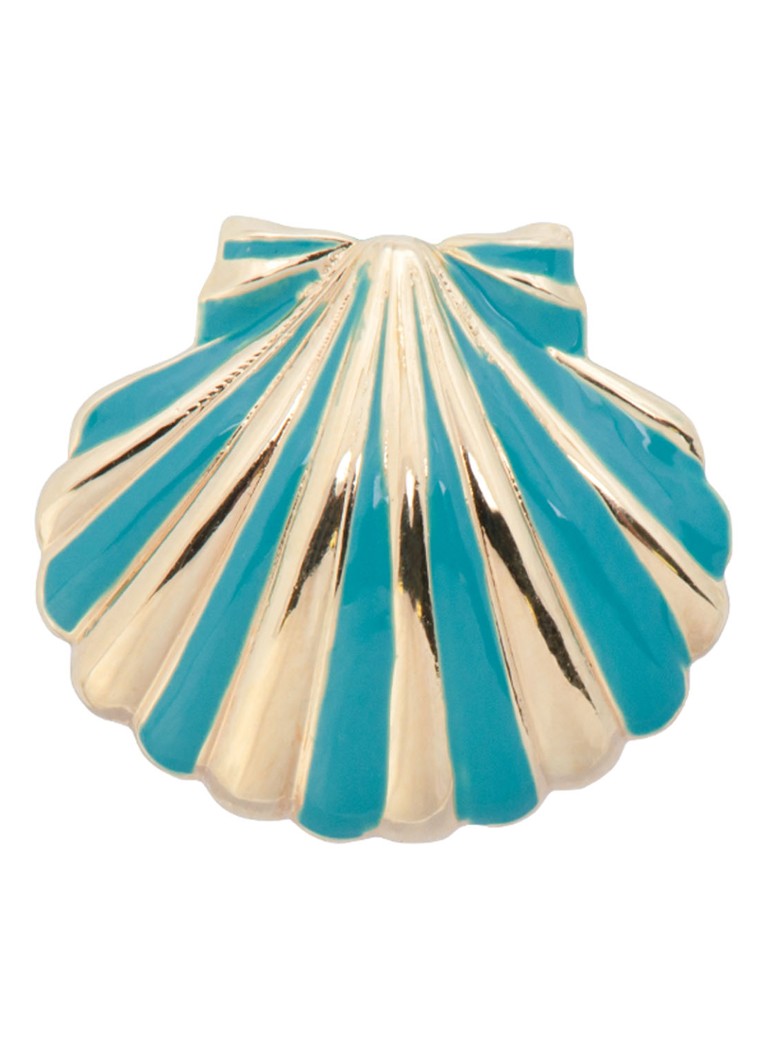 Anna + Nina Venus Shell enkele oorsteker verguld • Goud • de Bijenkorf