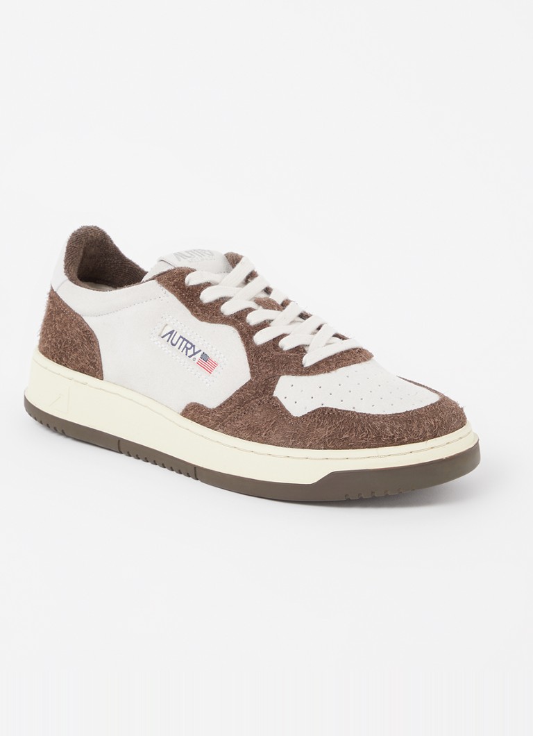 Autry Medalist sneaker van suède • Bruin • de Bijenkorf