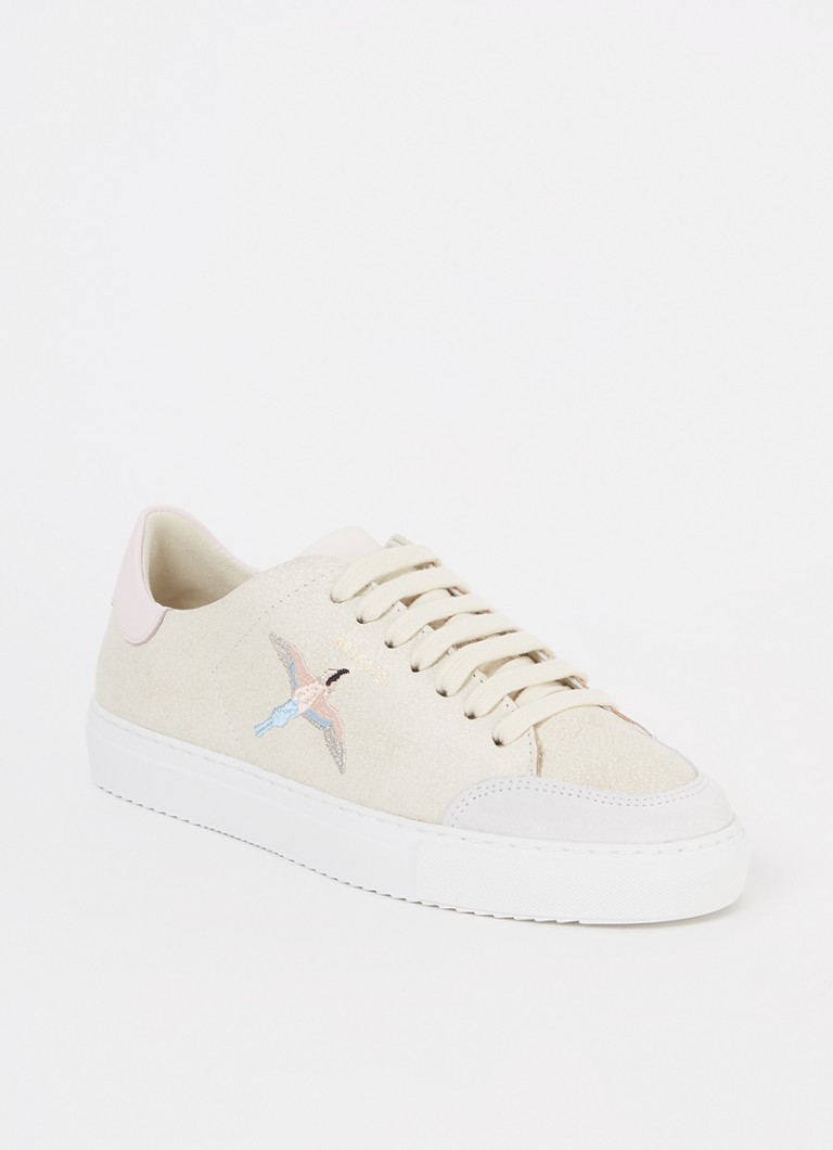 Axel Arigato Clean 90 Triple B Bird sneaker van leer met borduring ...