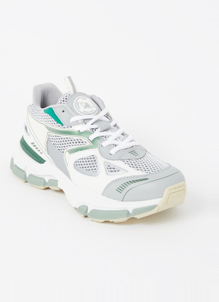 Axel Arigato Marathon Neo Runner sneaker met leren details • Groen • de ...