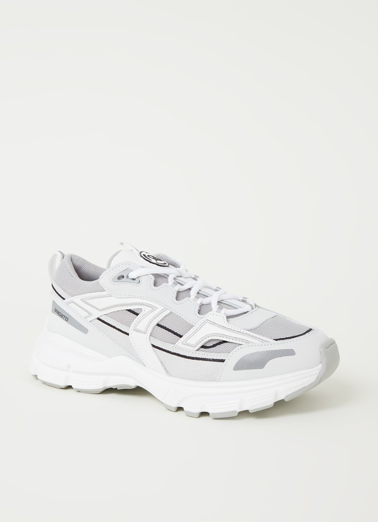 Axel Arigato Marathon R-Trail sneaker met suède details • Wit • de ...