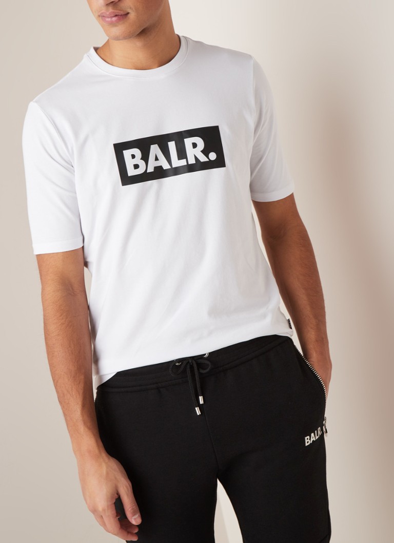 BALR. Club T-shirt met logoprint • Wit • de Bijenkorf