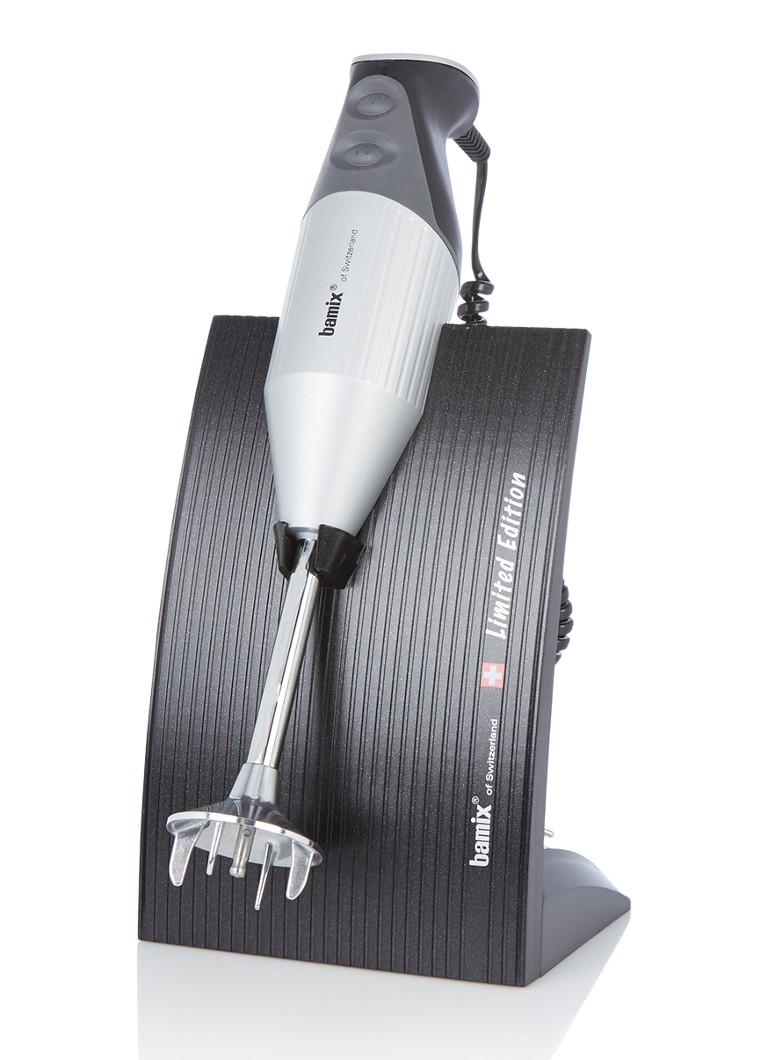 Bamix Superbox Swissline staafmixer en SliceSy hakmolen • Zilver • de ...