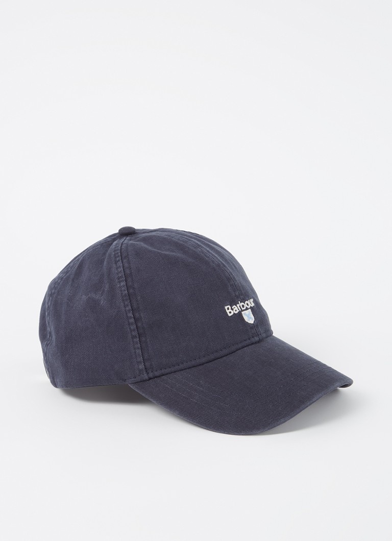 Barbour Pet met logoborduring • Donkerblauw • de Bijenkorf
