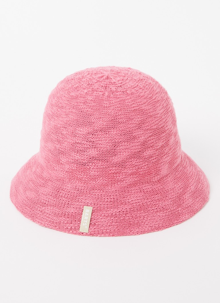 Barts Besary bucket hoed met logo • Roze • de Bijenkorf