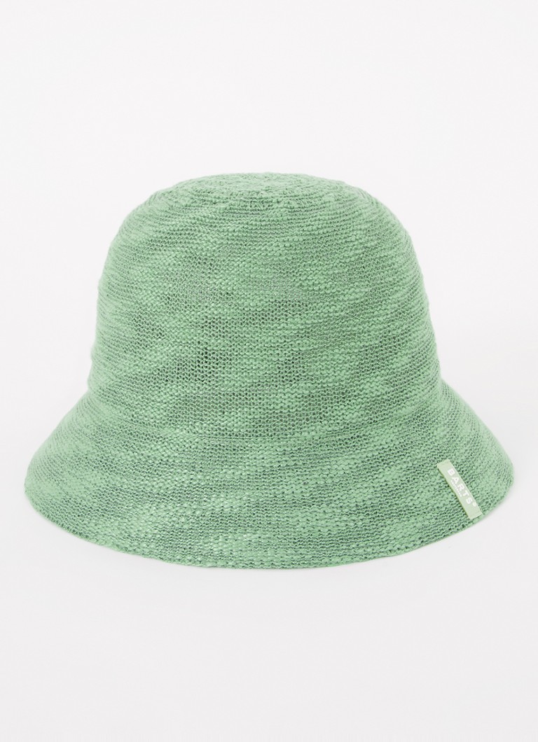 Barts Besary bucket hoed met logo • Groen • de Bijenkorf