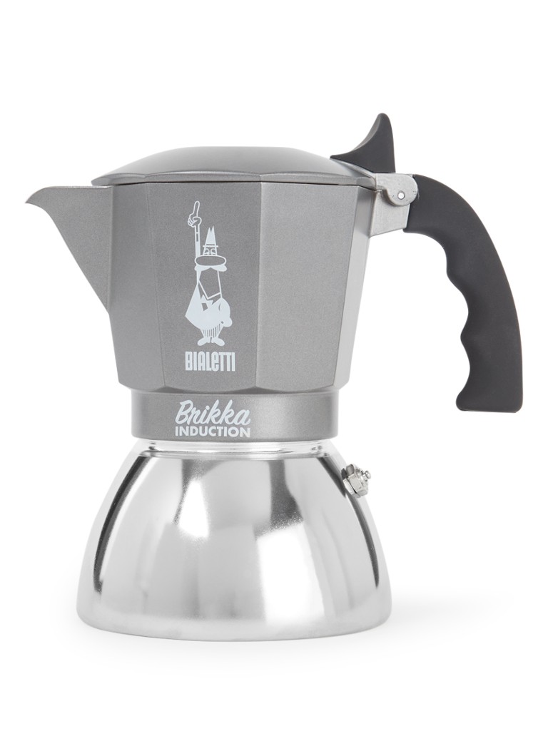 Bialetti Brikka Induction percolator 4-kops 0007317 • Zilver • de Bijenkorf