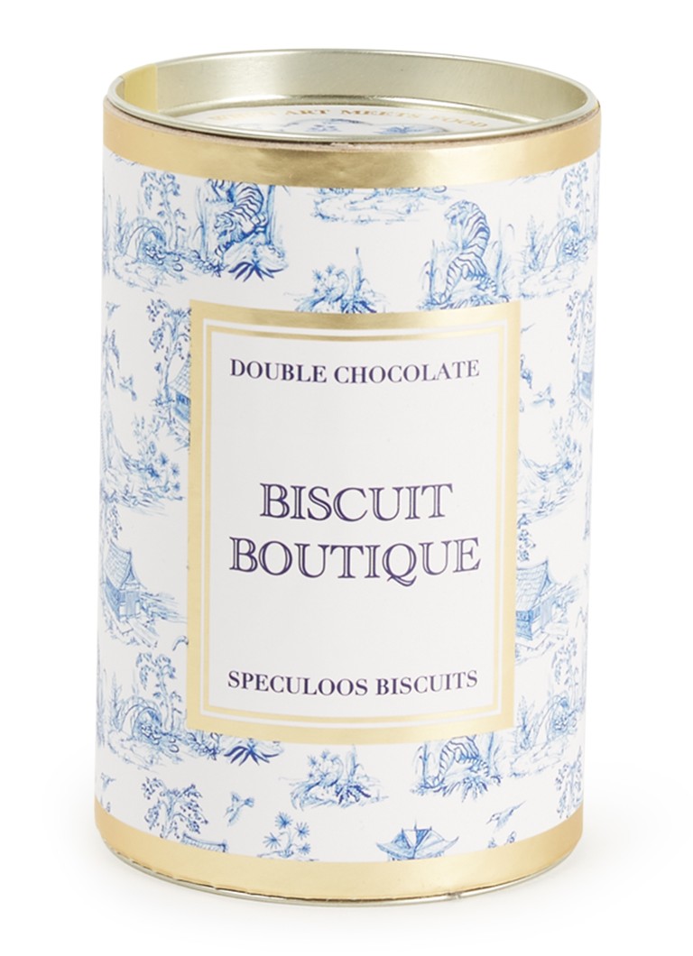 Biscuit Boutique Blue China Speculoos koekjes in blik 162 gram • Blauw ...