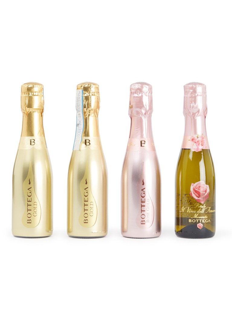 Bottega Vino Dei Poeti Piccolo Gold + Pink + Amore Prosecco in ...