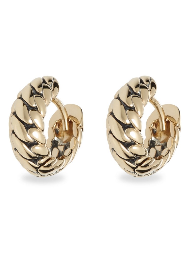 Buddha to Buddha Ben oorringen van 14 karaat goud • Goud • de Bijenkorf