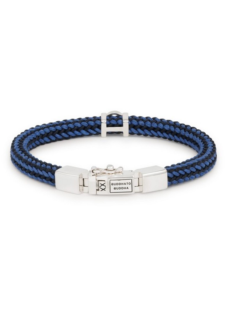 Buddha to Buddha Denise Mix armband van zilver • Blauw • de Bijenkorf