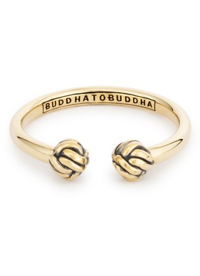 Buddha to Buddha Refined Katja ring van 14 karaat goud • Goud • de ...