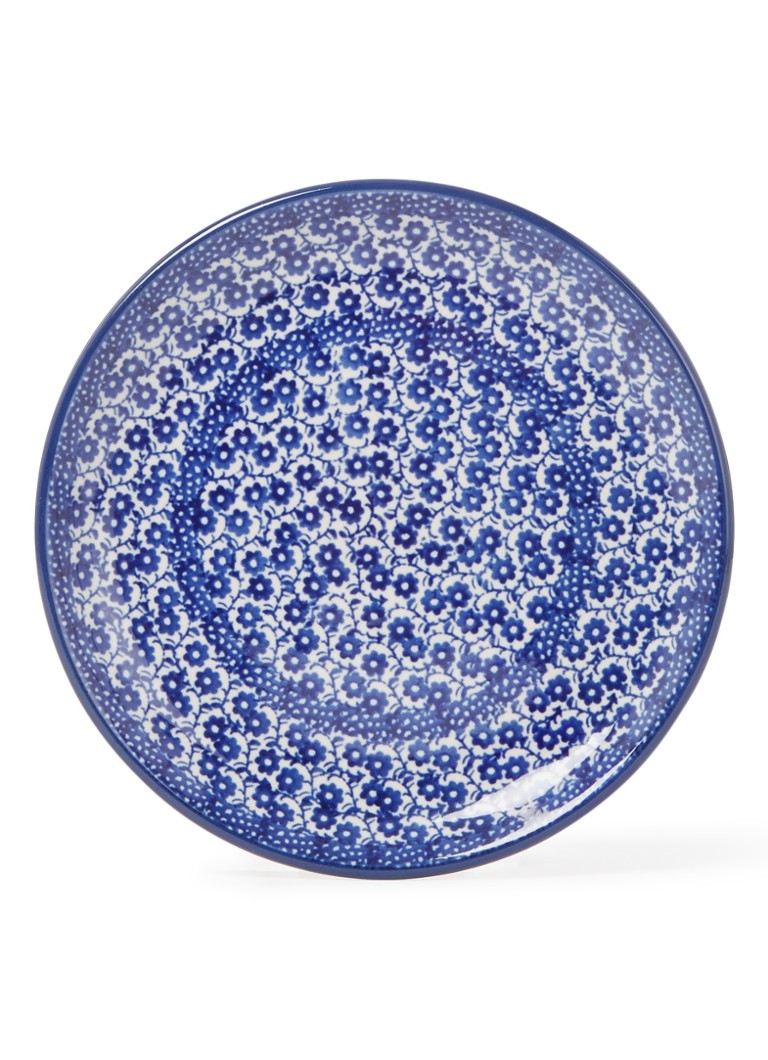 Bunzlau Castle Midnight Blue ontbijtbord 16 cm • Royalblauw • de Bijenkorf