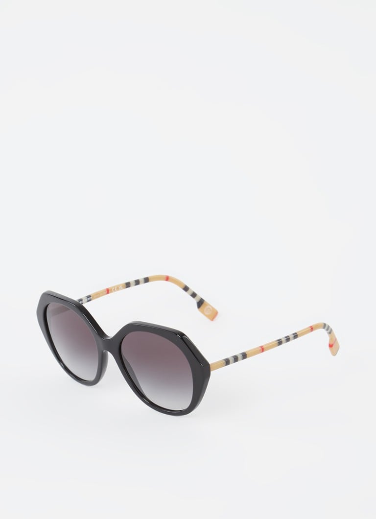 Burberry Vanessa zonnebril BE4375 • Zwart • de Bijenkorf