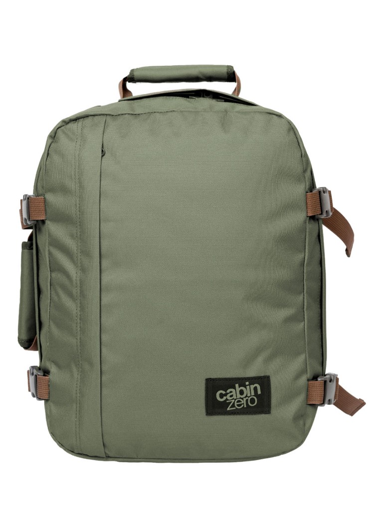 CabinZero Classic Cabin rugzak met 15,6 inch laptopvak • Georgian Khaki • de Bijenkorf