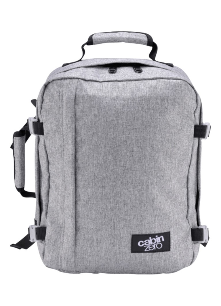 CabinZero Classic Cabin rugzak met 15,6 inch laptopvak • Ice Grey • de ...