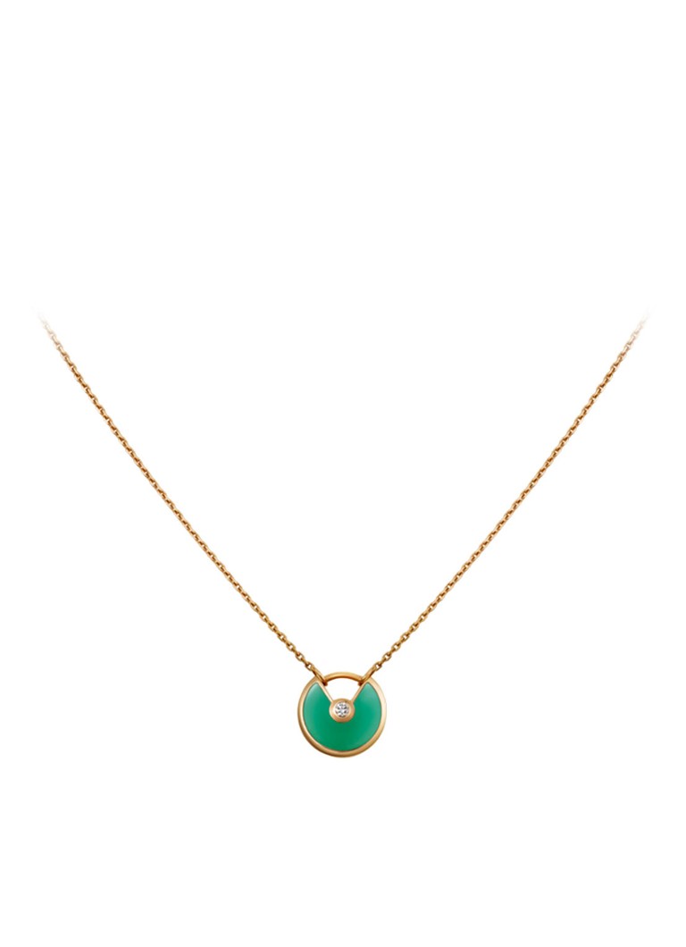 Cartier Amulette de Cartier XS ketting van 18 karaat geelgoud met ...