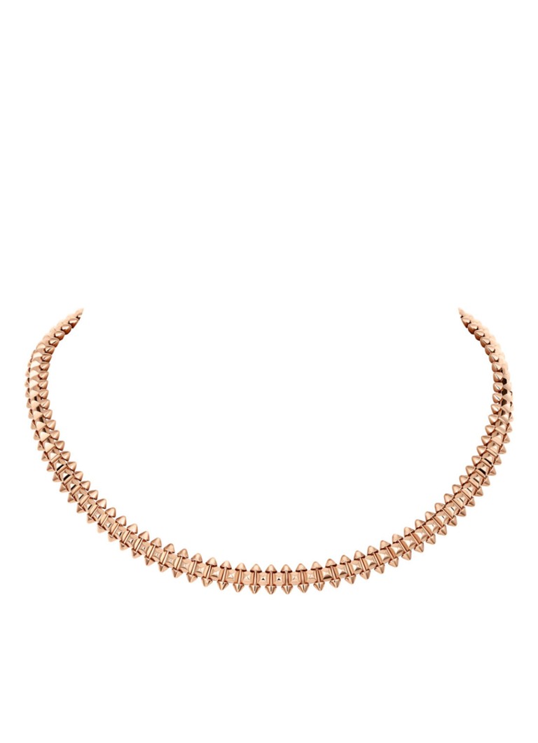 Cartier Clash de Cartier ketting medium van 18k roségoud CRN7424400 ...