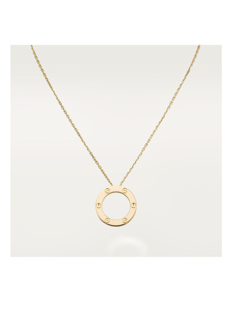 Cartier LOVE ketting van 18 karaat geelgoud CRB7014200 • Geelgoud • de ...