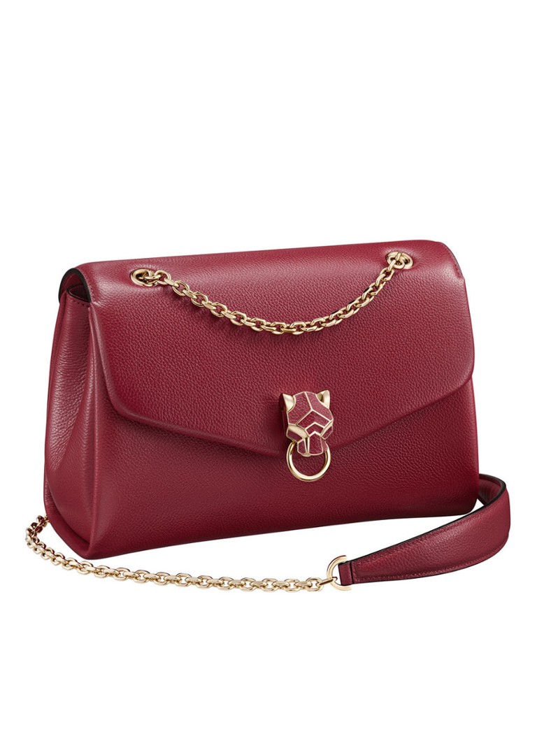Cartier Panthère de Cartier Small crossbodytas van kalfsleer CRL1002398 ...