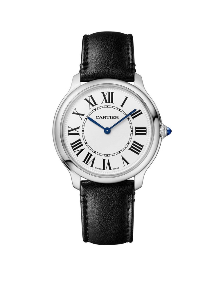 Cartier Ronde Must de Cartier horloge CRWSRN0031 • Zilver • de Bijenkorf