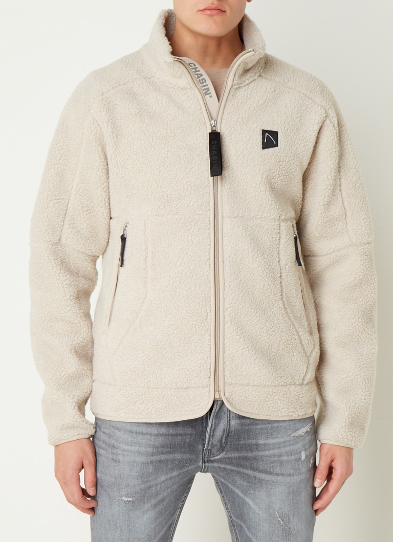 CHASIN' Apache Sherpa puffer jack van teddy met ritszakken ...