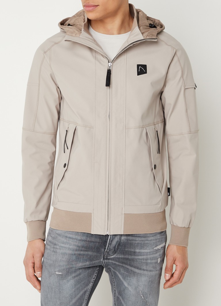 CHASIN' Return Mount anorak met capuchon • Lichtgrijs • de Bijenkorf