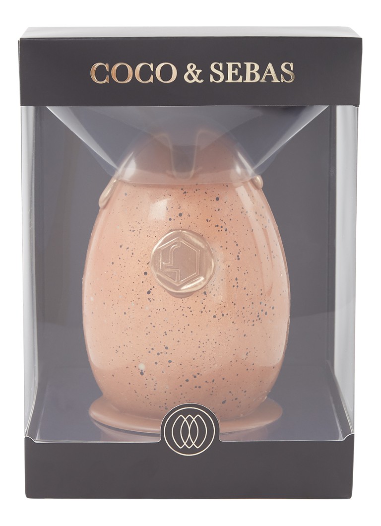 Coco & Sebas Melkchocolade paasei 350 gram • de Bijenkorf